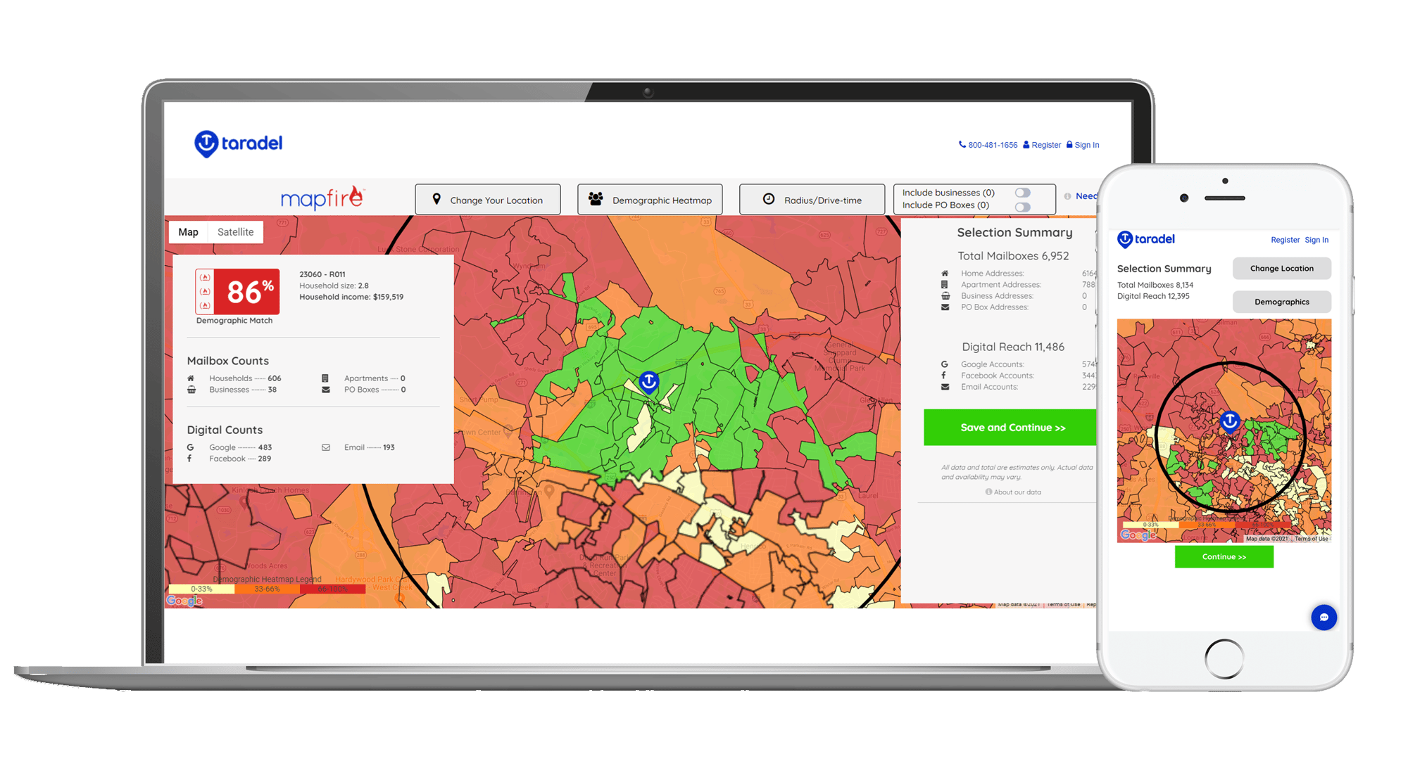 Taradel Launches Mapfire App for Small Businesses